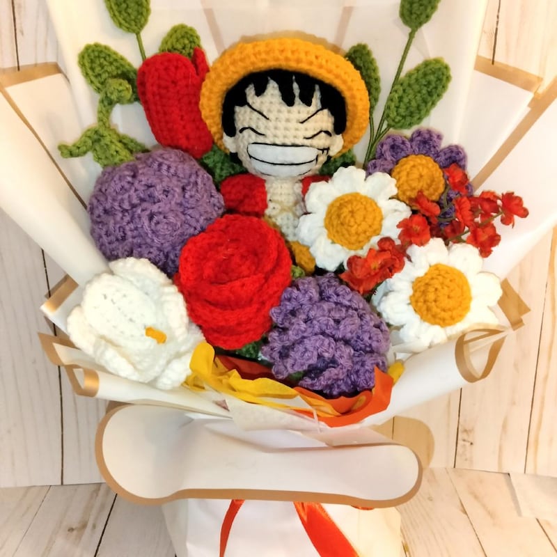 Anime Flowers Bouquet - Etsy
