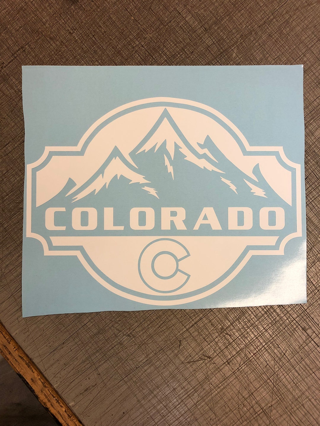Colorado Die-cut Decal - Etsy