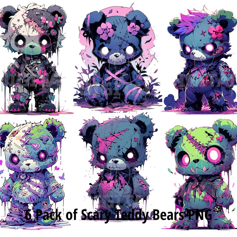 Zombie Bear - Etsy