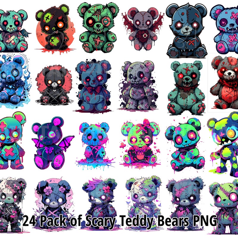 Zombie Bear - Etsy