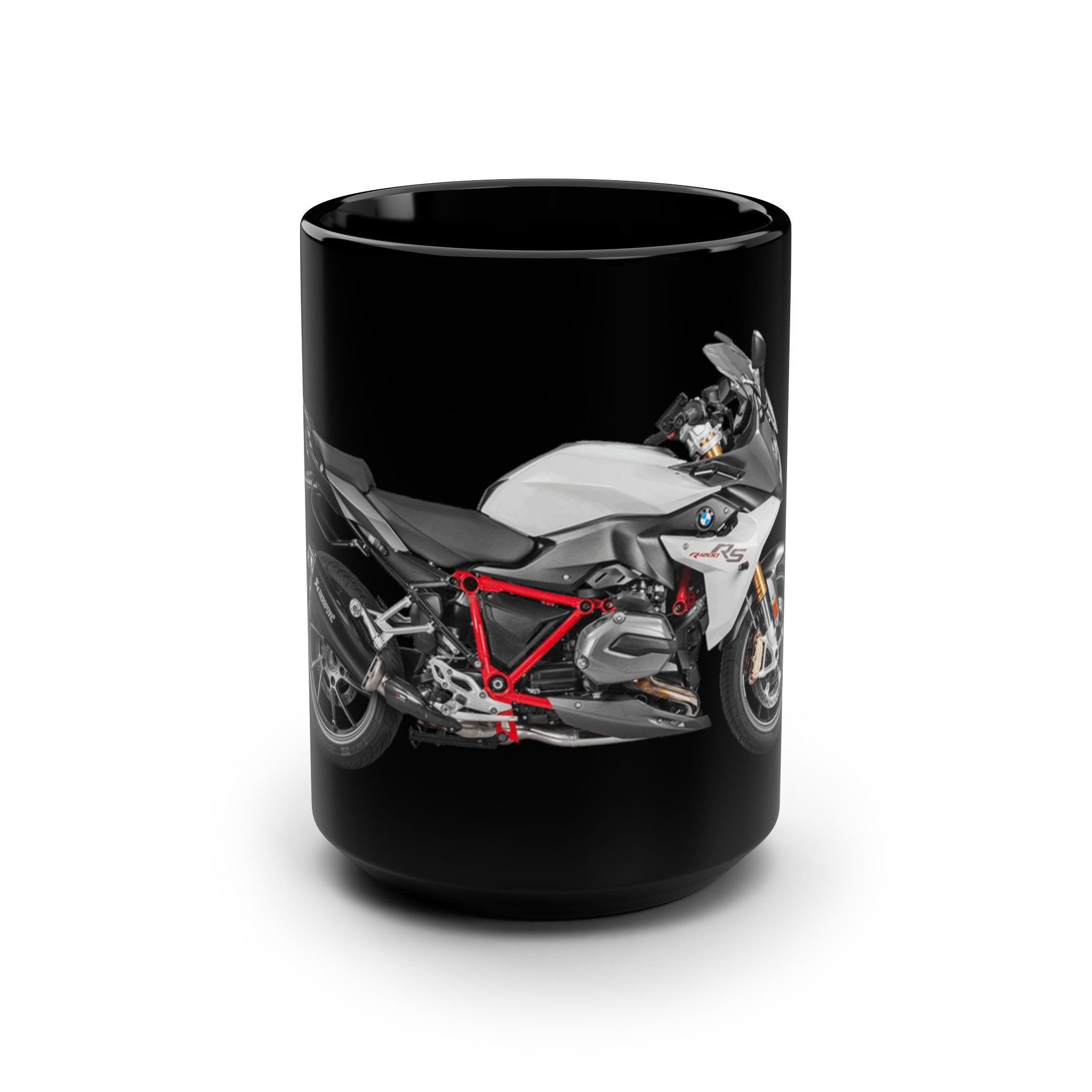 BMW R1200RS White Wred Frame 2017 Black Mug, large 15oz by ...