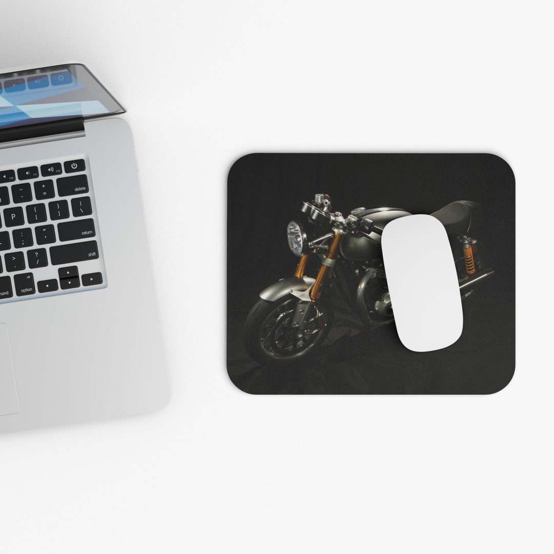 Triumph Thruxton R left Mouse Pad by Motophotomerch Moto Motorcycle ...
