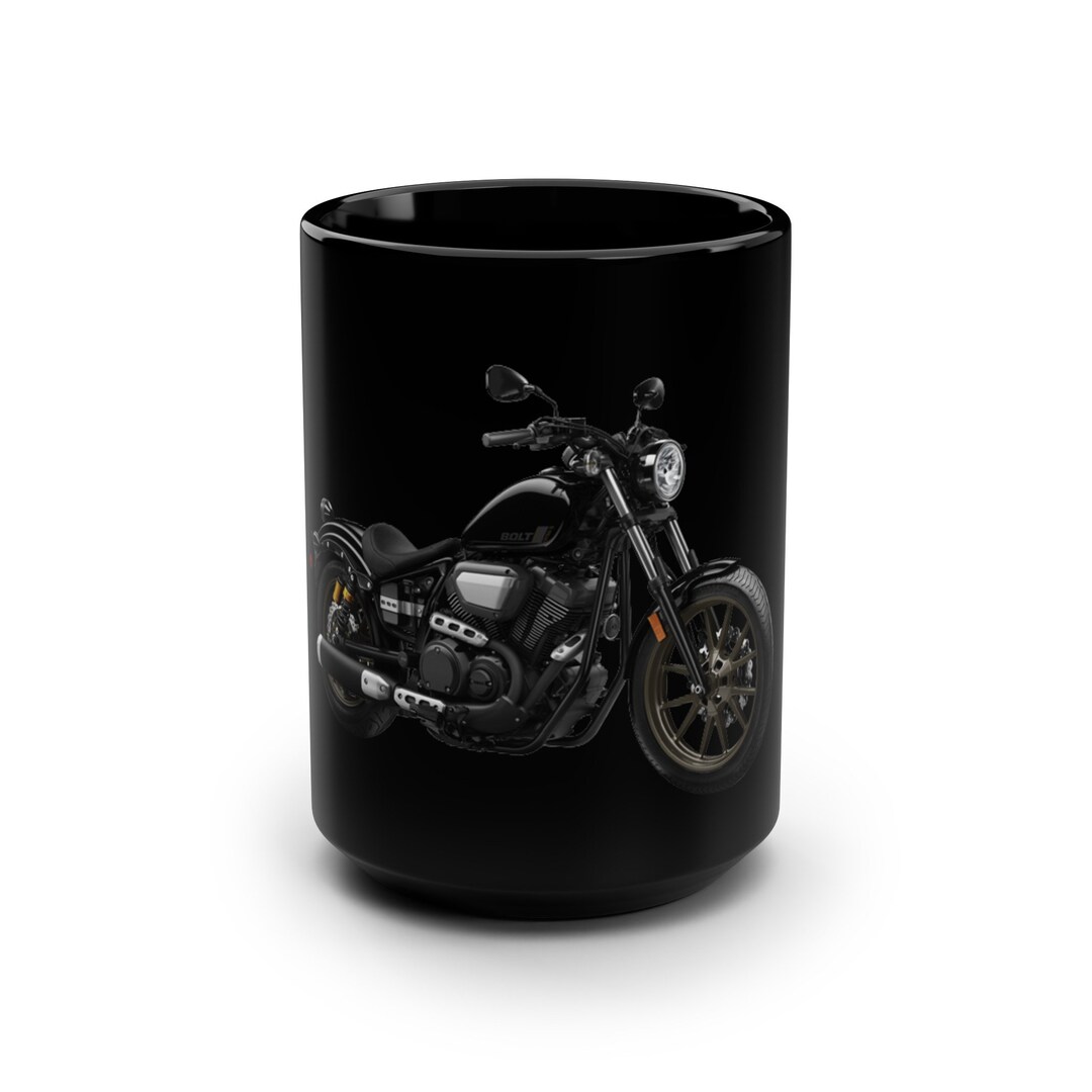 Yamaha Bolt R-spec Sport Black 2021 Black Coffee Cup Mug, large 15oz by ...