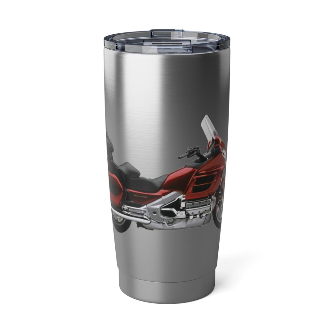 Honda GL1800 Goldwing Gold Wing Red 2004 Stainless Steel 20oz Tumbler ...