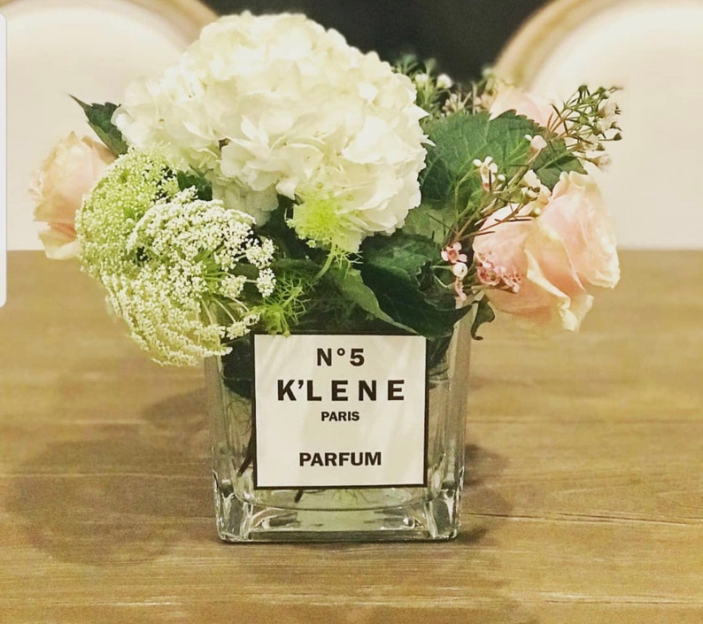 Custom Perfume Bottle Label Download - Etsy