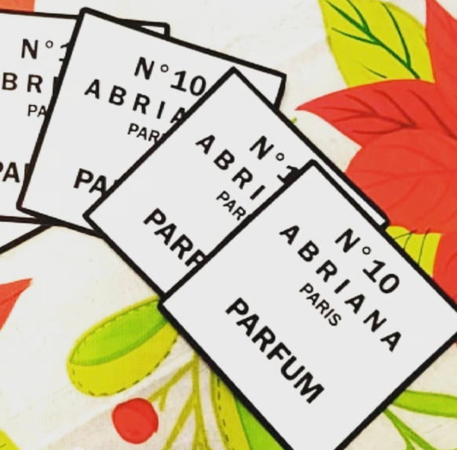 Custom Perfume Bottle Label Download - Etsy