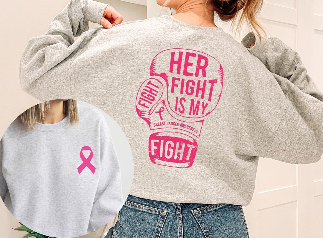 Breast Cancer Sweatshirt,cancer Awareness Shirt, Breast Cancer Shirt ...