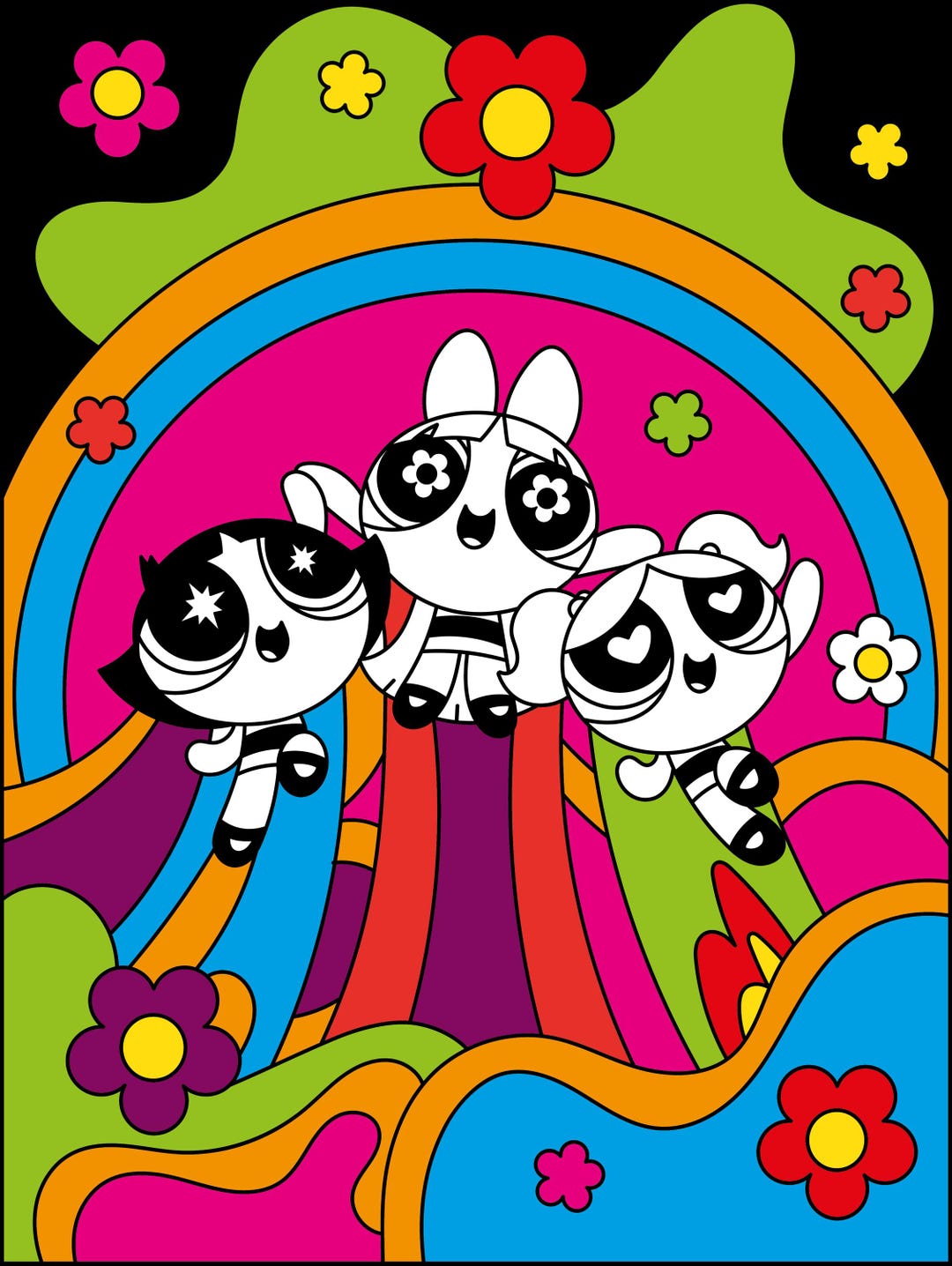 Powerpuff Girls Vector - Etsy