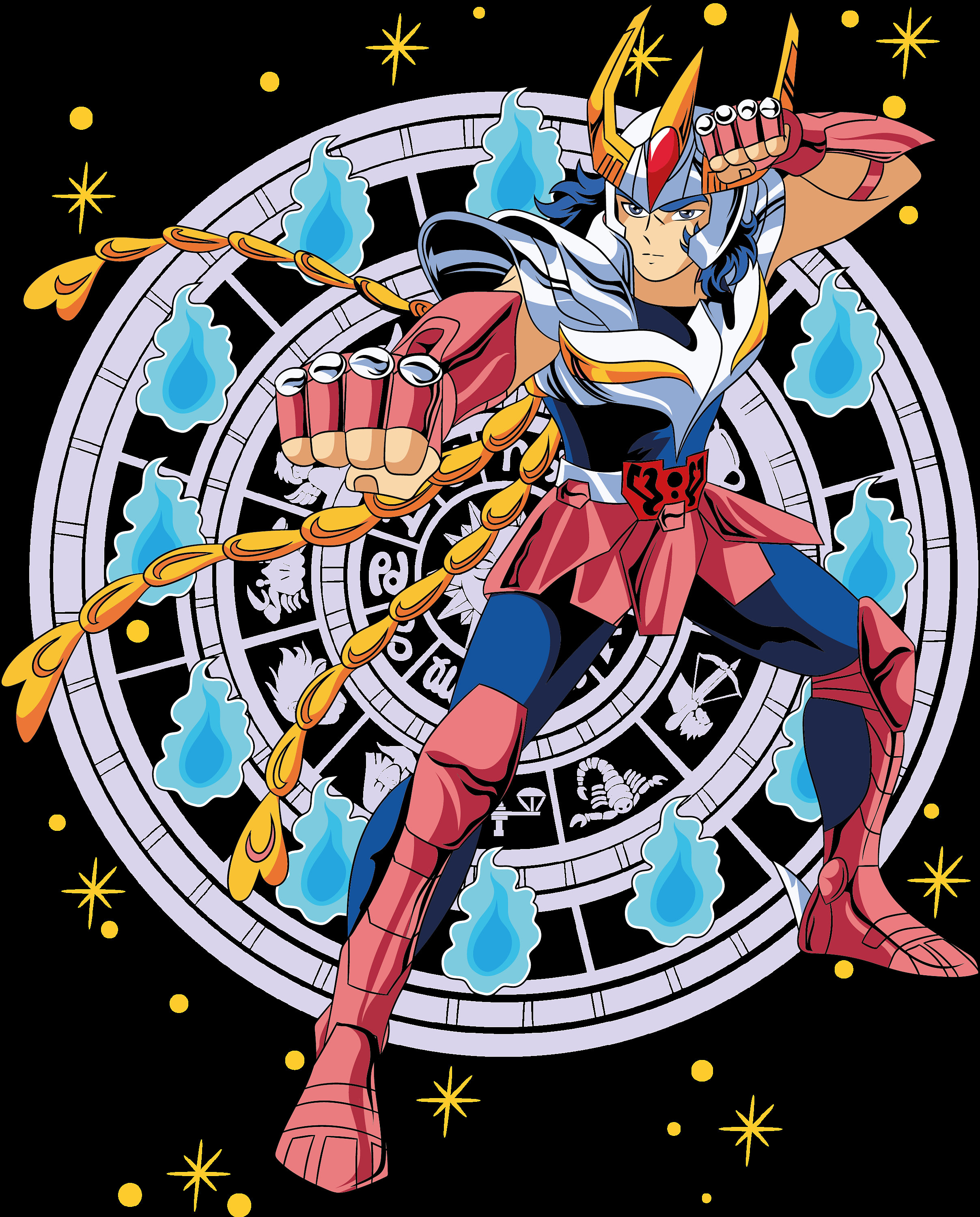 Saint Seiya Vectors - Etsy
