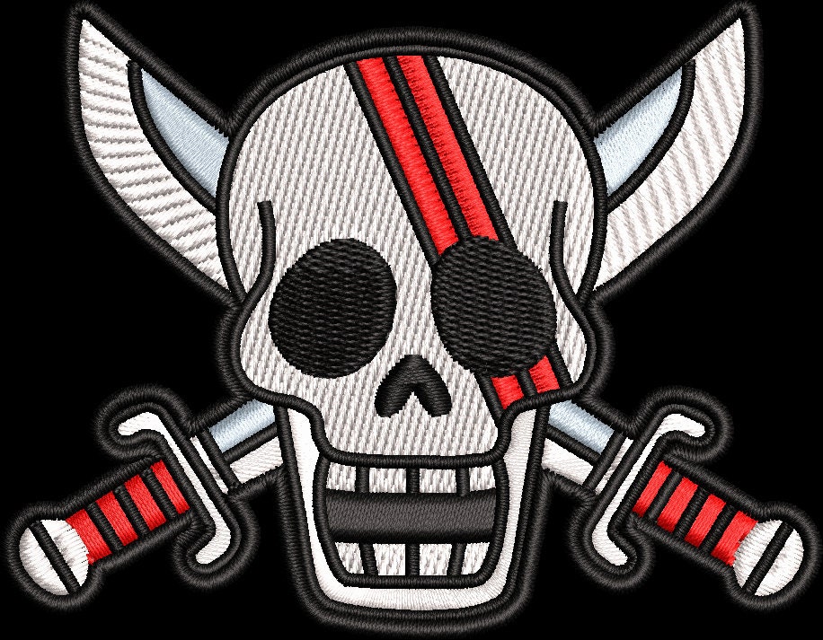 One Piece V2 Embroidery Design - Etsy