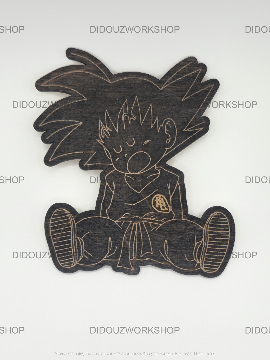 Son Goku Svg Cutting File / AI File / DXF File for CNC / Magnet File ...