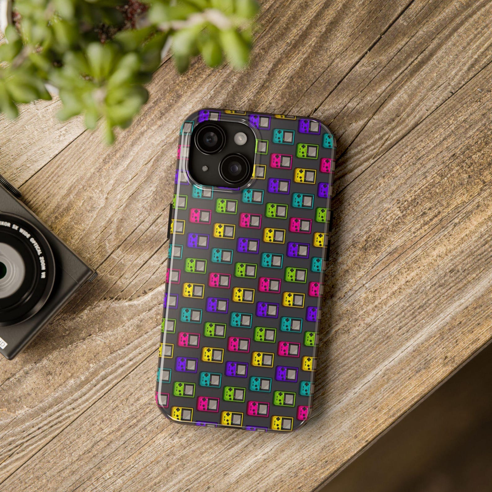 Pixelated Gameboy Colors Tough Phone Case - Etsy