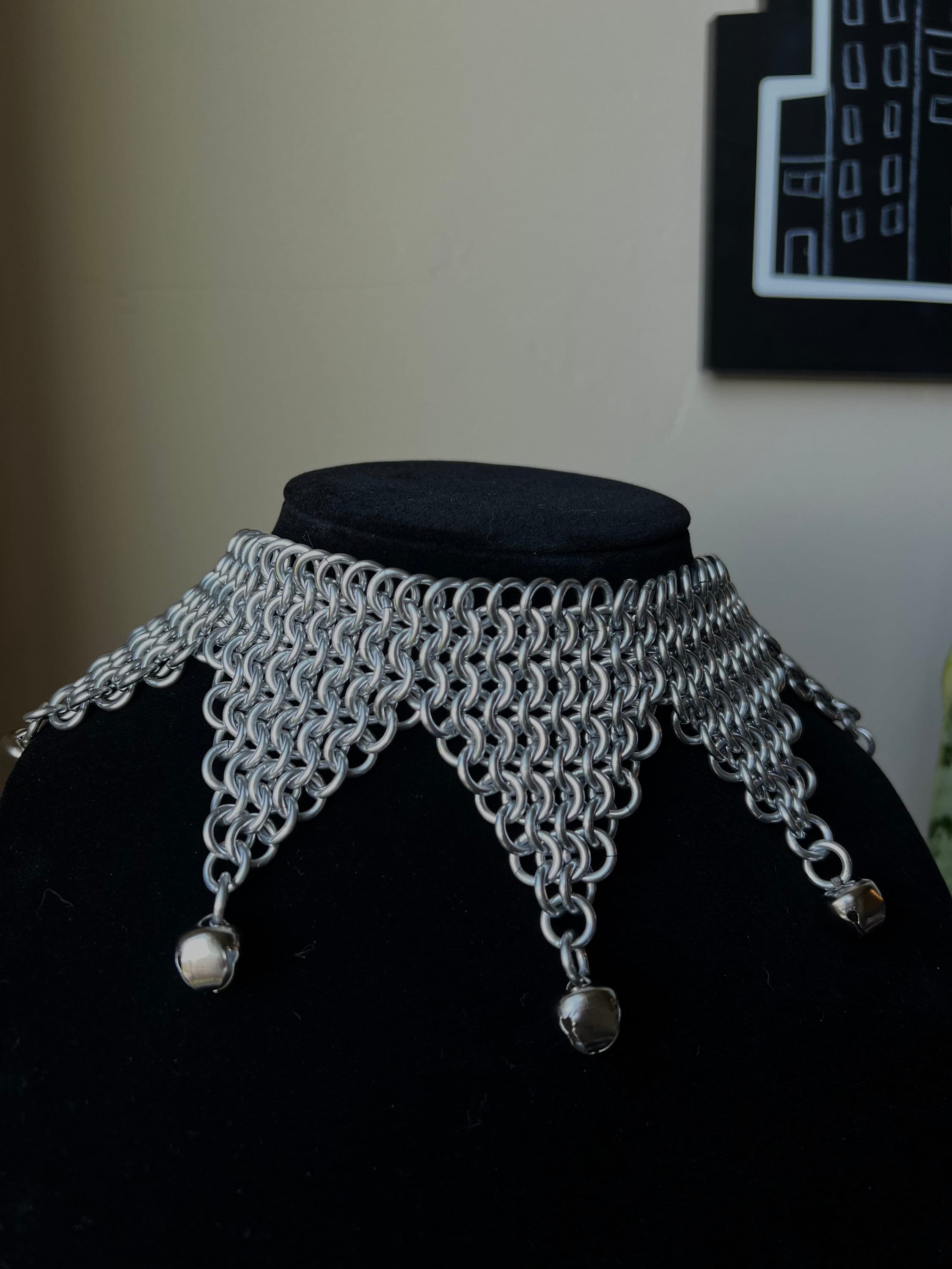 Chainmail Clown Collar - Etsy