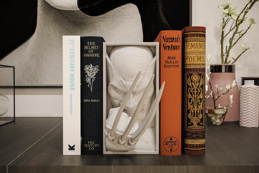 Feral Mutant Book Nook | Retro Superhero 3D Shadow Box | Metal Claws 3D ...
