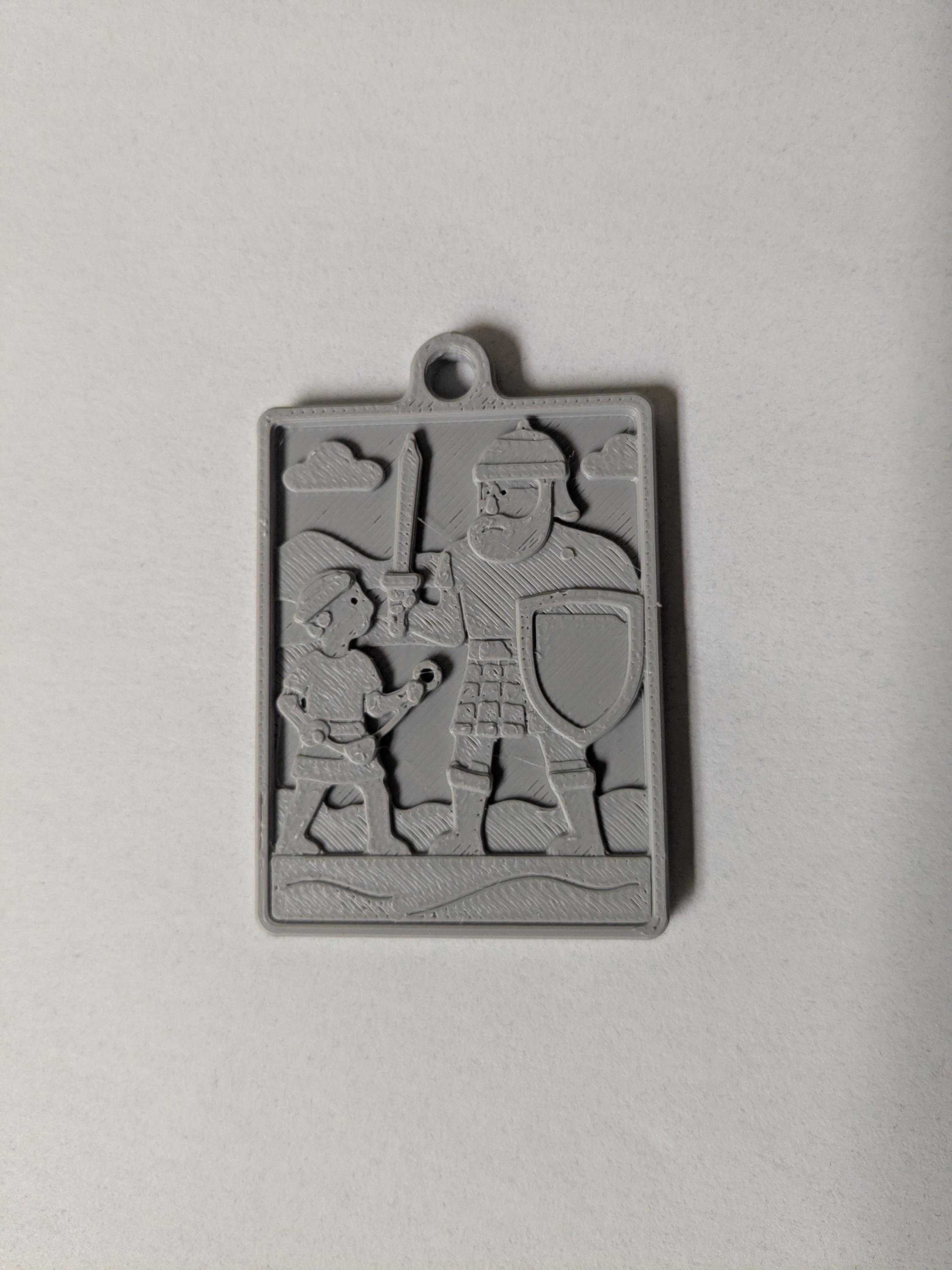 3D Printed Bible Story Keychain Set | Christian Sunday School Prizes - Etsy