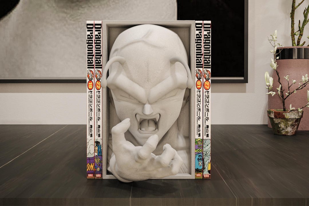 Green Alien Mentor Book Nook | Martial Arts Anime 3D Shadow Box ...