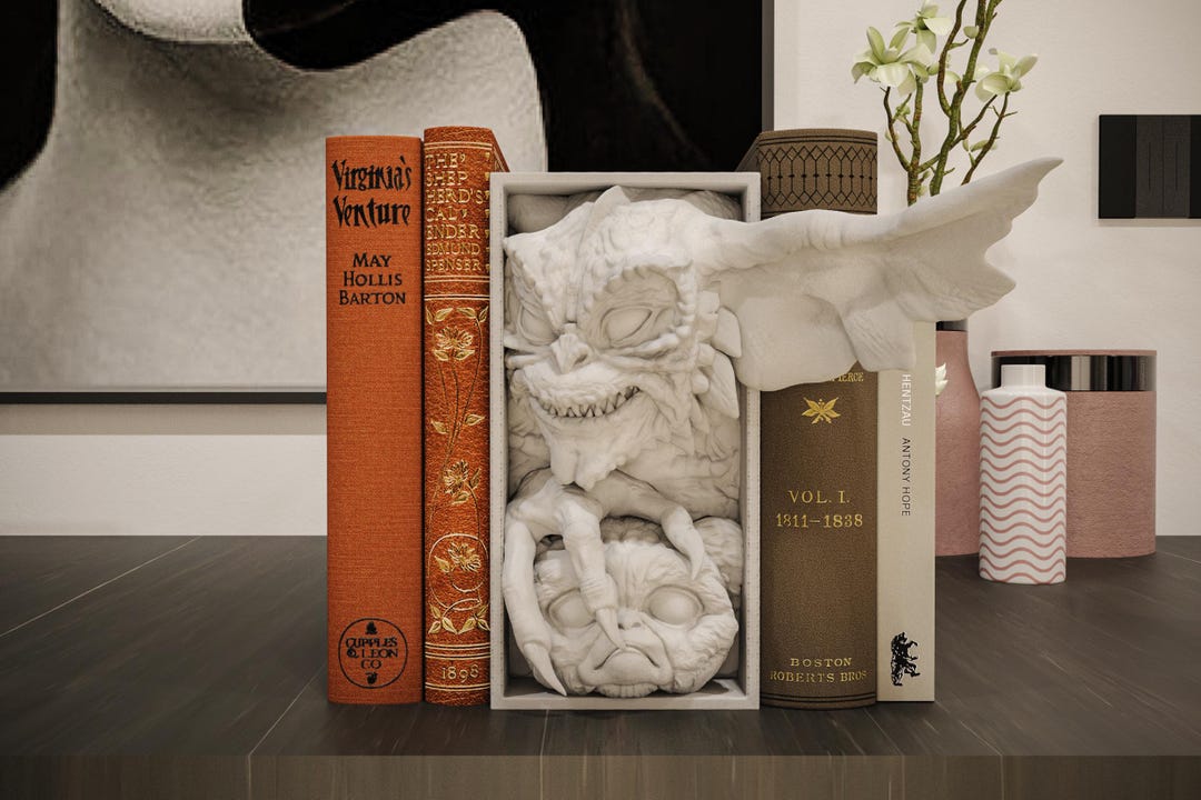 80s Little Monsters Book Nook | Retro Creature Feature 3D Shadow Box ...