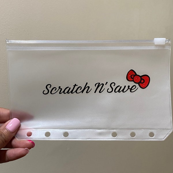 Zipper Cash Envelopes - Etsy