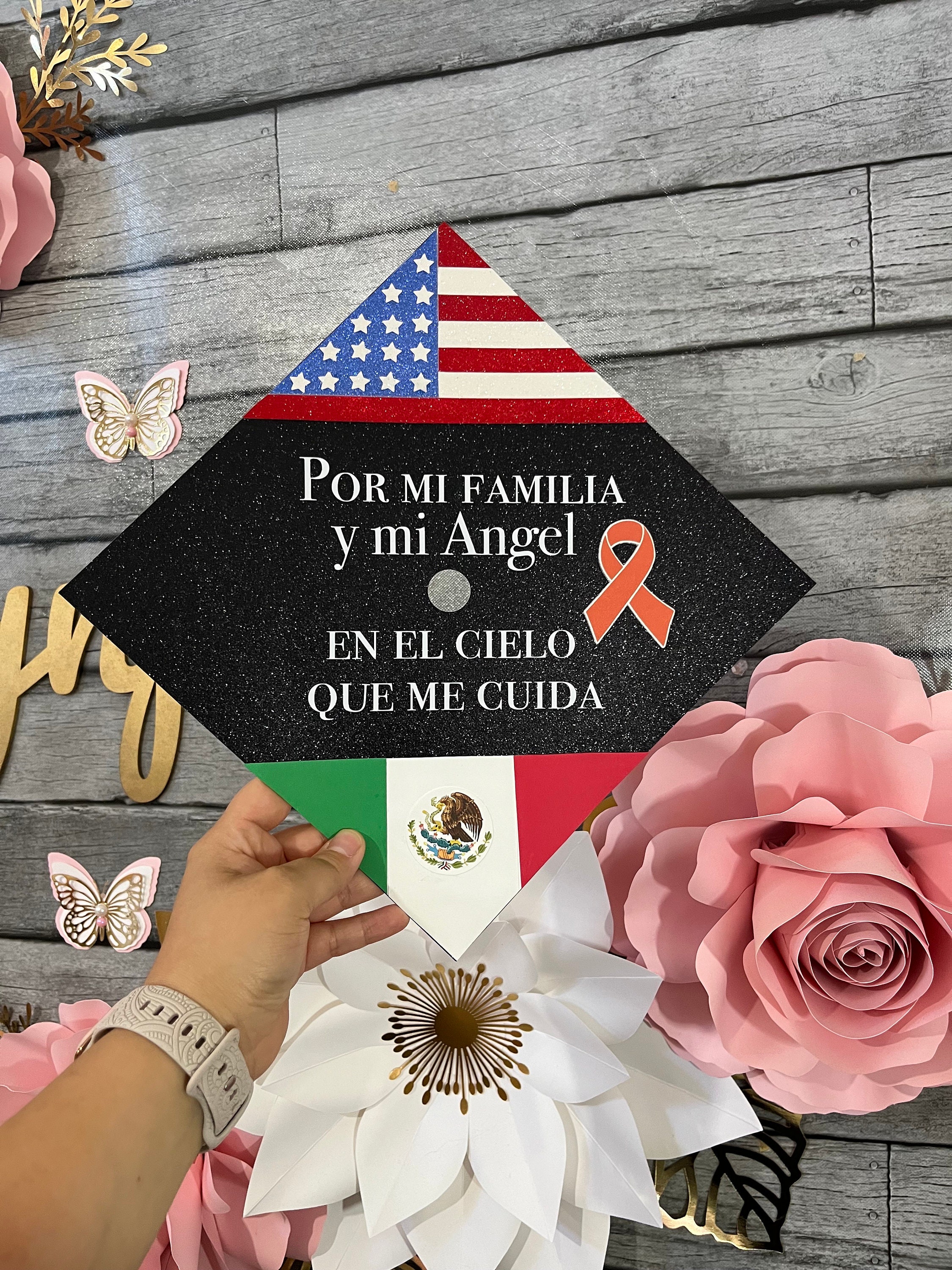 Graduation Cap Toppersboy Grad Cap Topperusa Flag Grad - Etsy