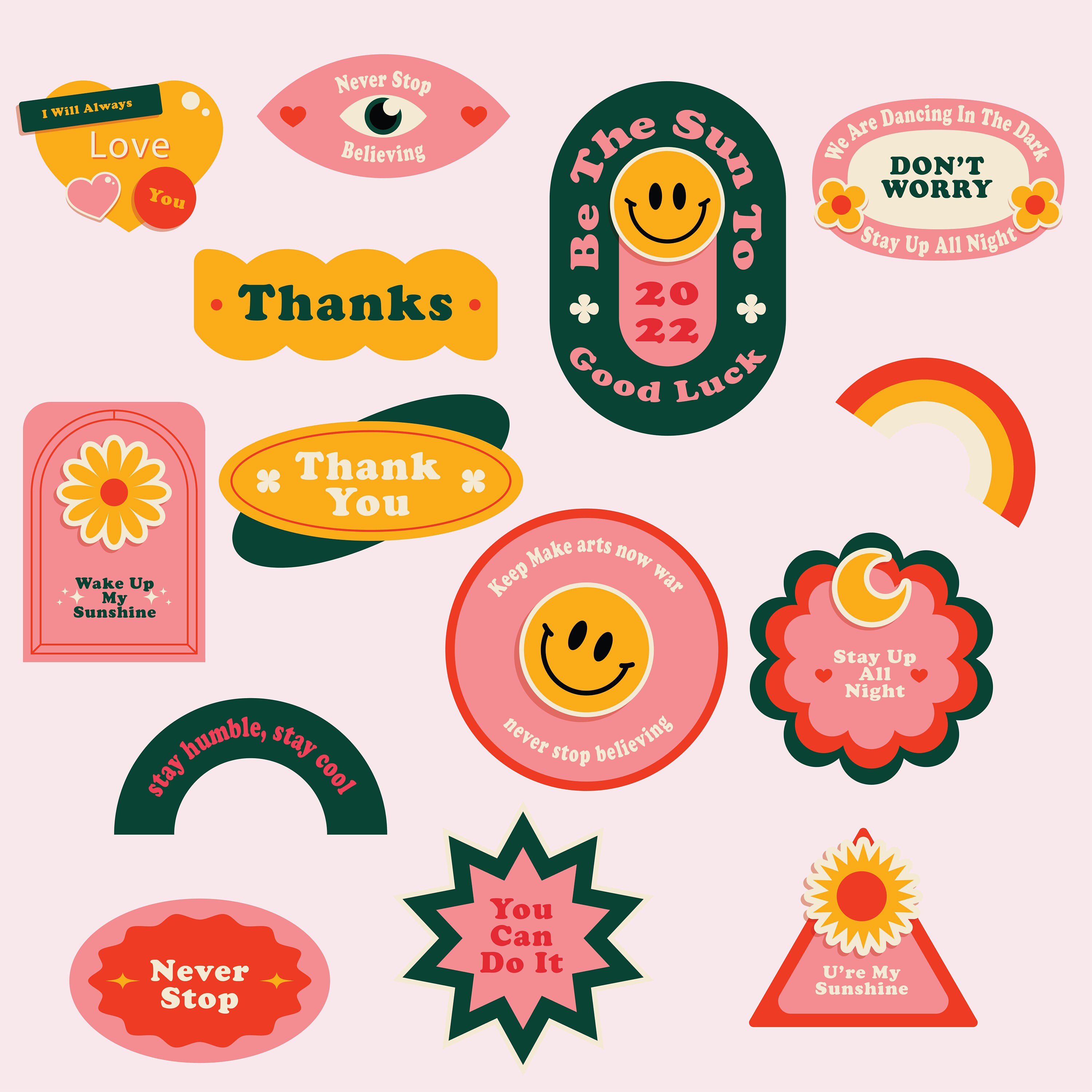 Printable Stickers, Goodnotes,pink Lover Stickers,goodnotes Stickers ...