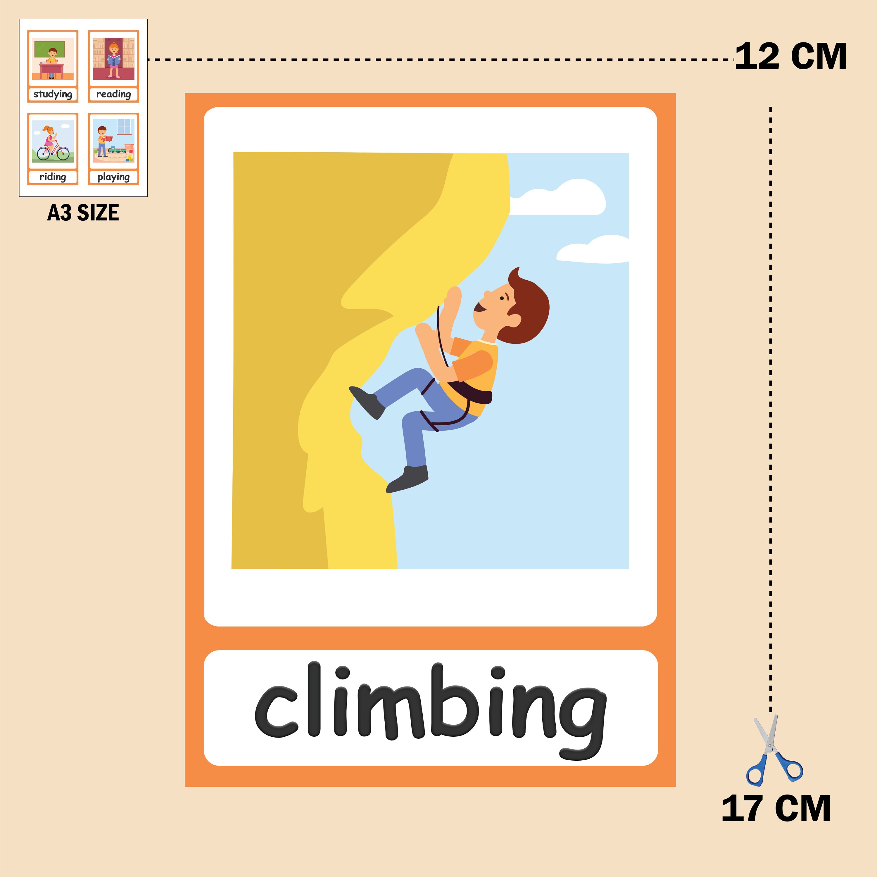 Activity Vocabulary Flashcards | Printable Flashcards for Kids and ...