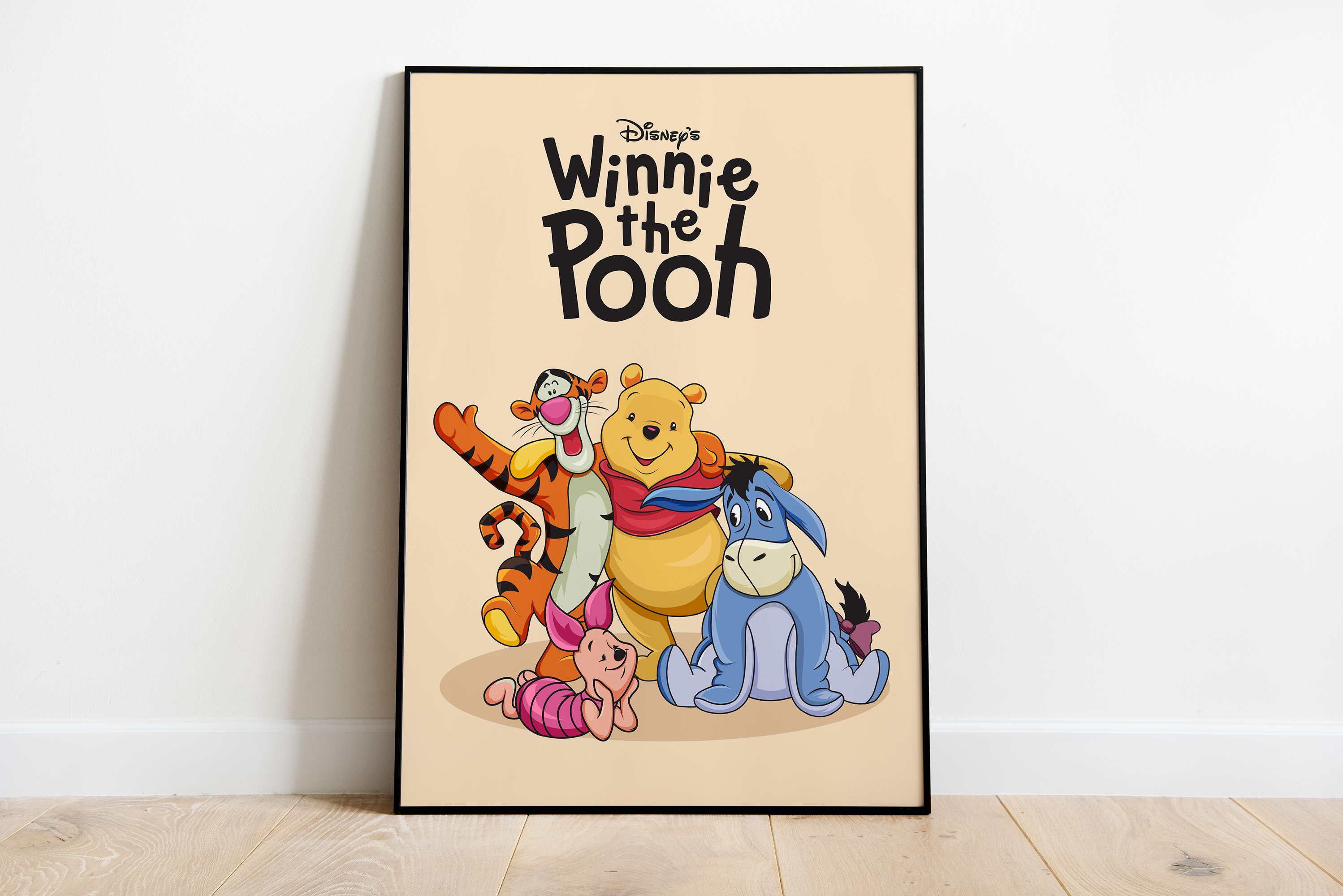 Printable Classic Winnie the Pooh Nursery Wall Art , Winnie the Pooh ...