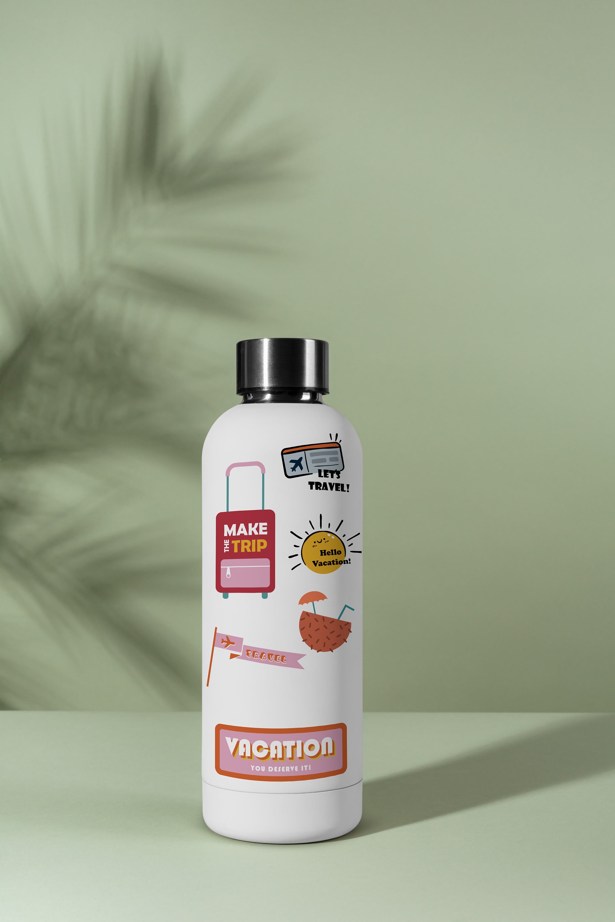 Travel Printable Stickers, Vacation, Traveler Lover Stickers,vacation ...