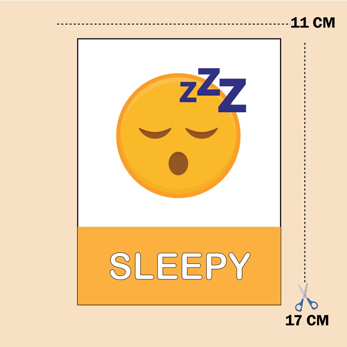 Printable Emotion Emoji Flashcards for Kids and Teens | Feelings Flash ...