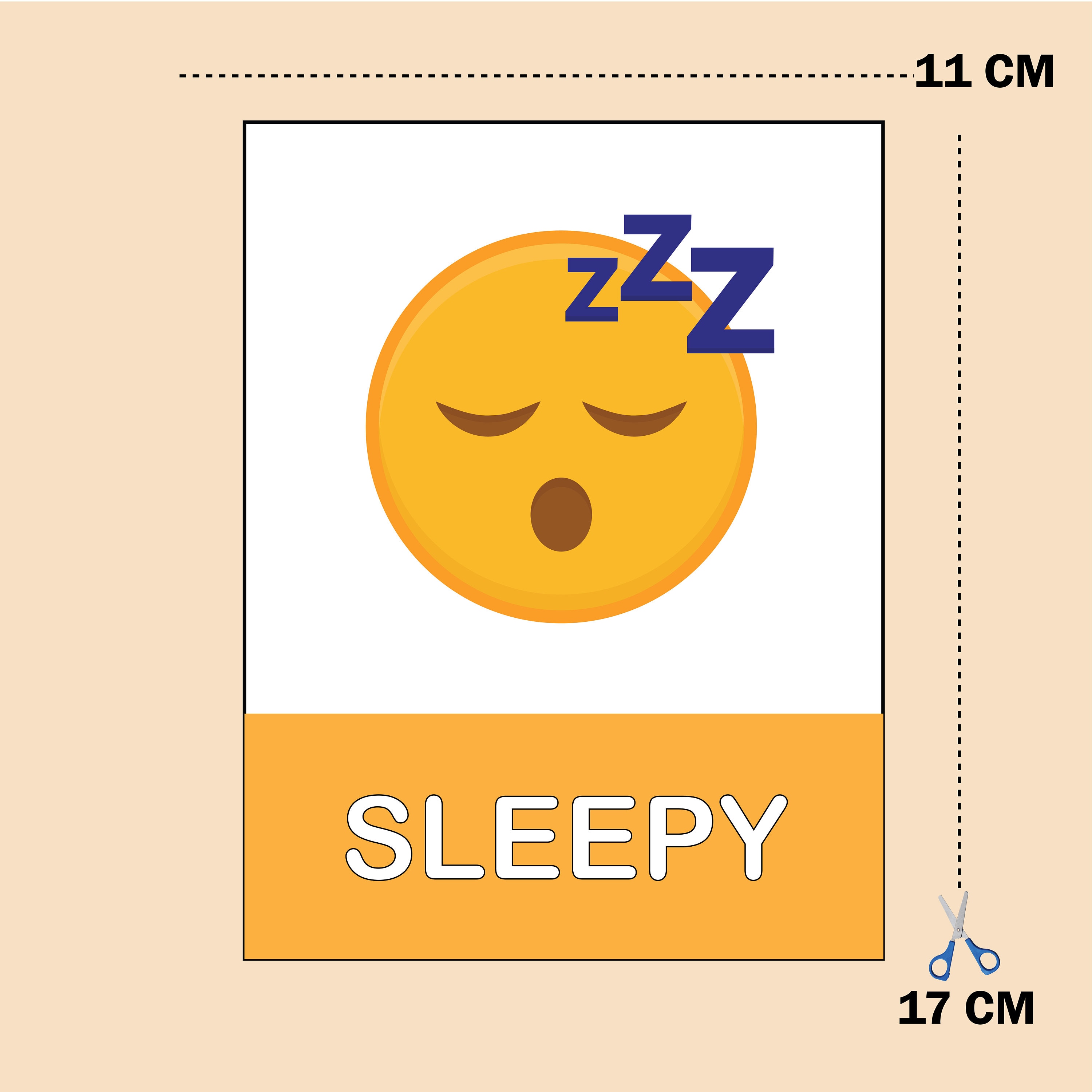 Printable Emotion Emoji Flashcards for Kids and Teens | Feelings Flash ...