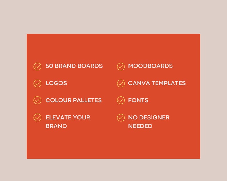 Branding Board Template, DIY Branding Kit, Business Branding Kit, DIY ...