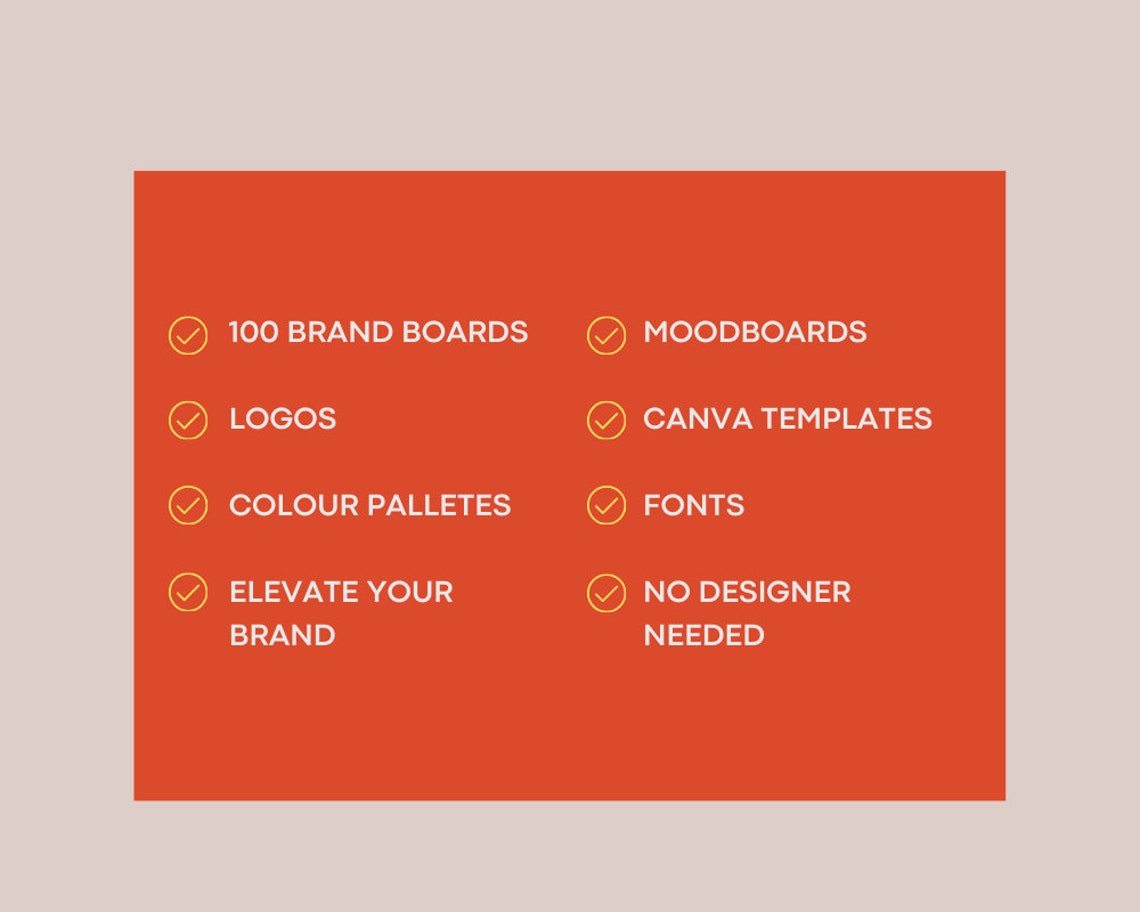 Branding Board Template, DIY Branding Kit, Business Branding Kit, DIY ...