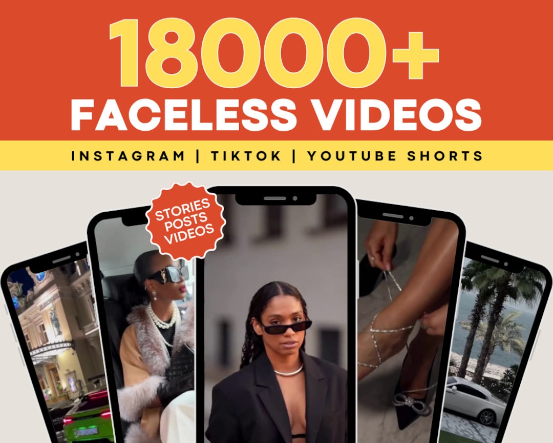 18000+ Luxury Faceless Videos for Instagram Reels, Rich Lifestyle ...