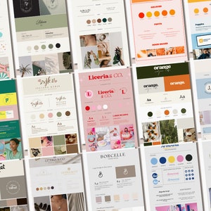 Branding Board Template, DIY Branding Kit, Business Branding Kit, DIY ...