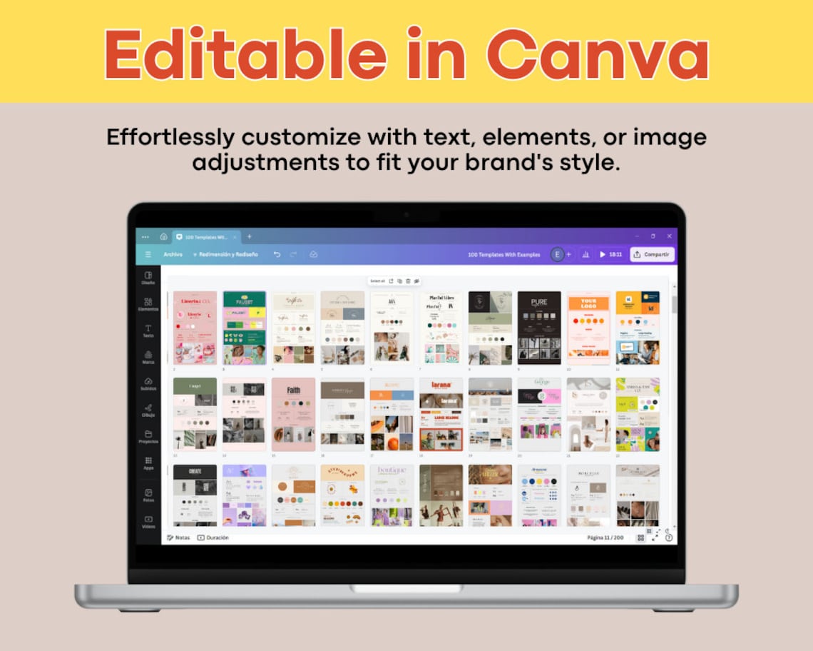 Branding Board Template, DIY Branding Kit, Business Branding Kit, DIY ...