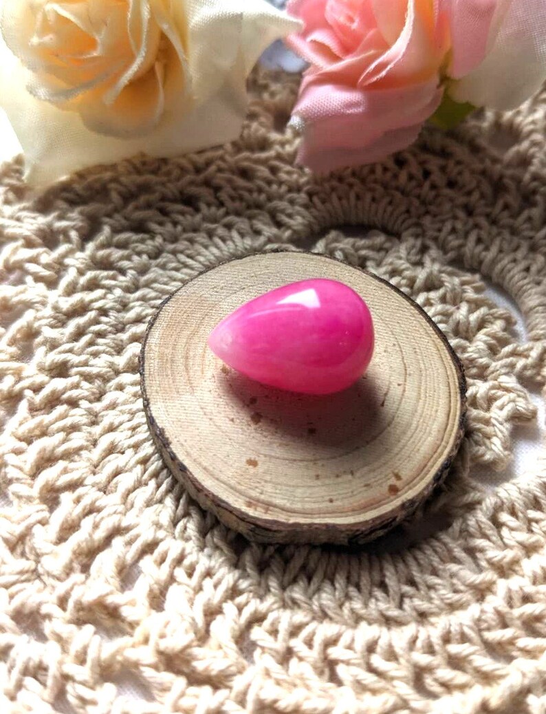 Grade AAA Rare Natural Premium Hot Pink Sugilite Teardrop Pendant - Etsy