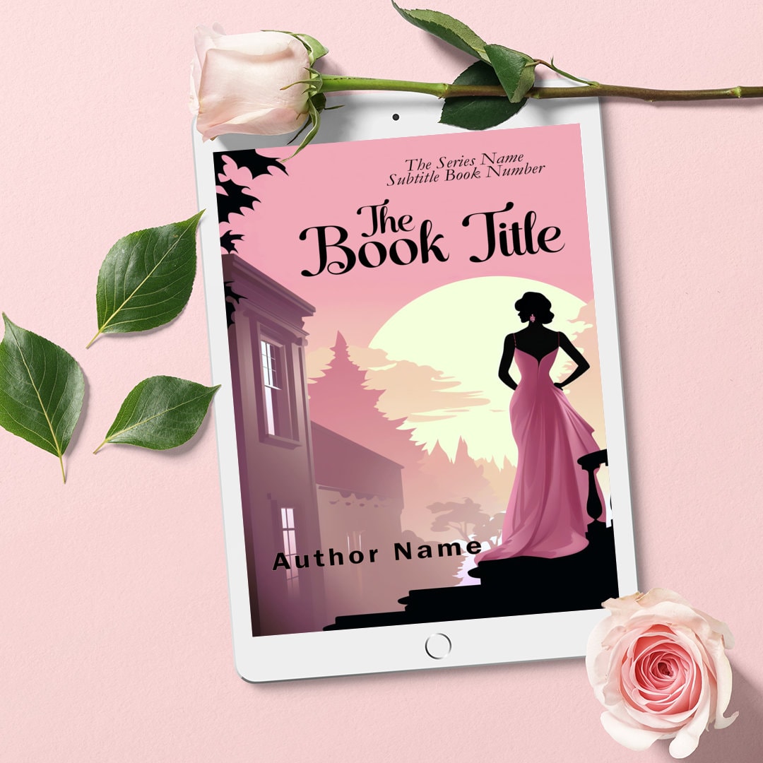 Premade Book Covers Romance Pink Book Cover for Indie Author Self ...