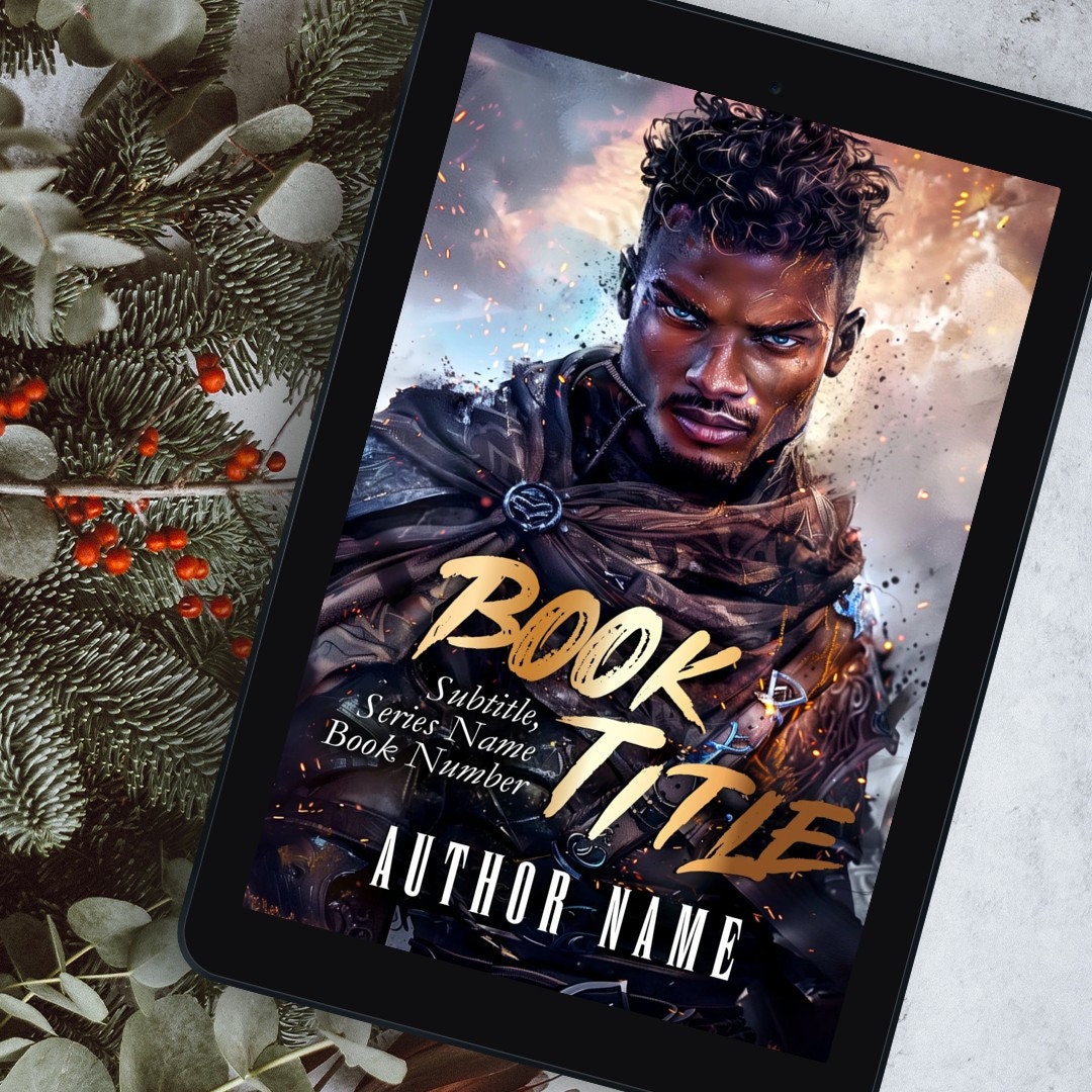 Premade Fantasy Warrior Book Cover Art (kdp-ready Digital Download) - Etsy