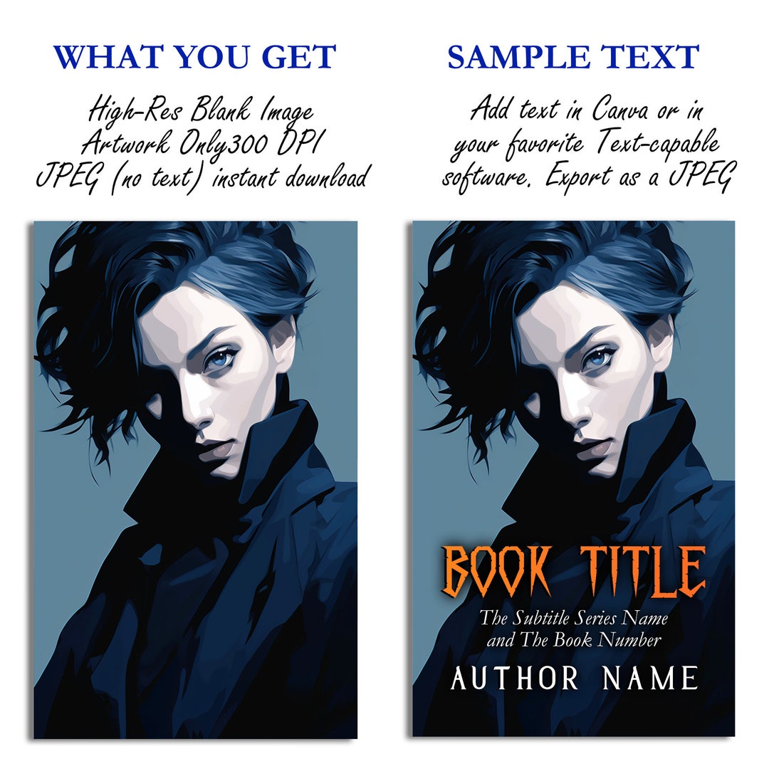 Paranormal Detective Agency Premade Book Covers Urban Fantasy Self ...