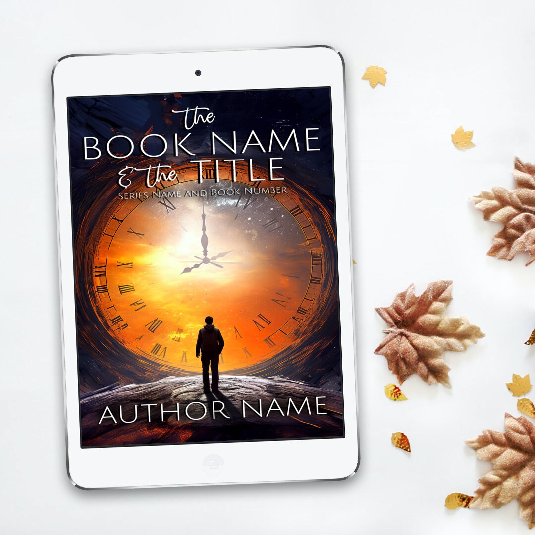 Sci-fi Premade Kindle Book Cover Time Travel Science Fiction Artwork ...