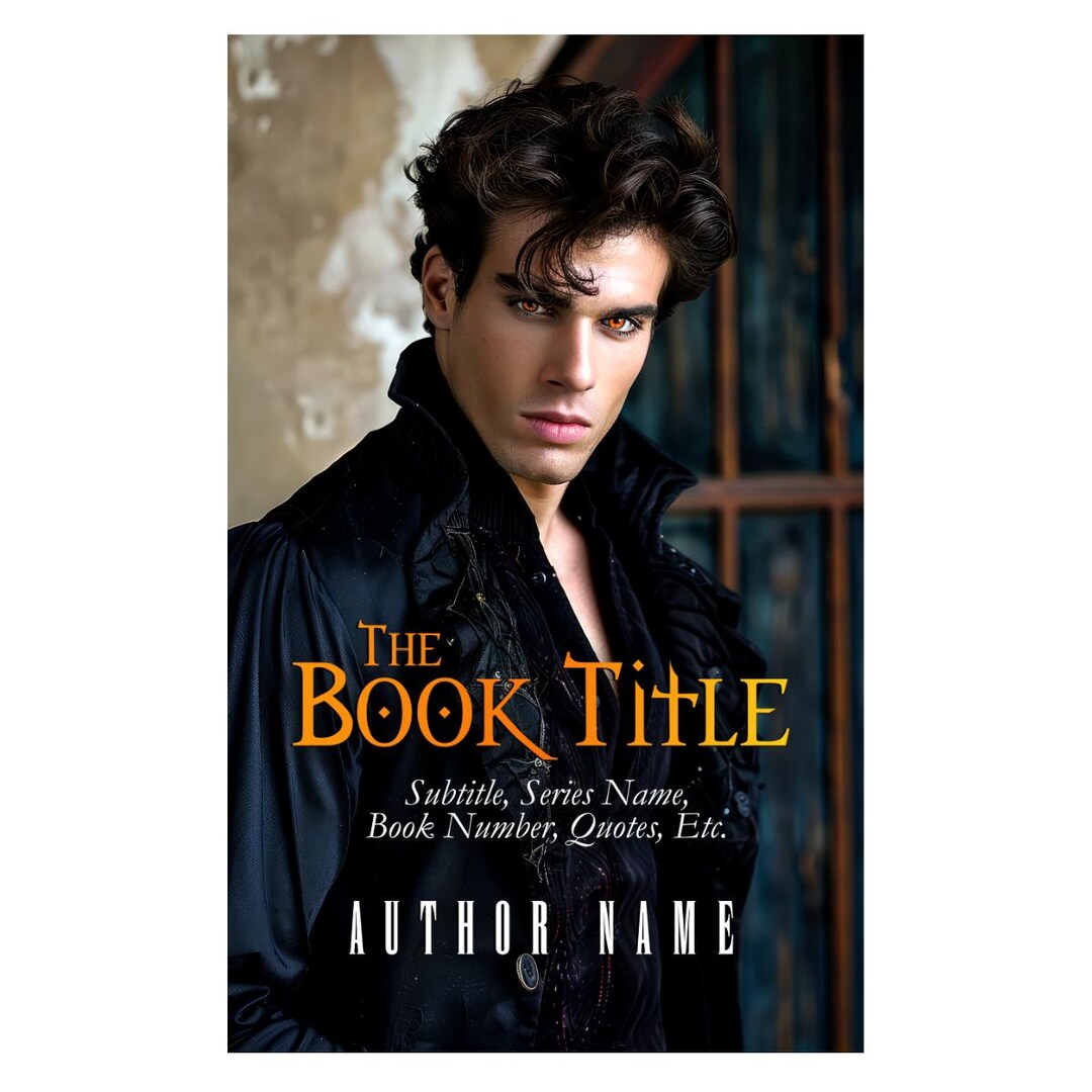 Premade Book Cover Paranormal Romance Vampire Royalty Demon Duke ...