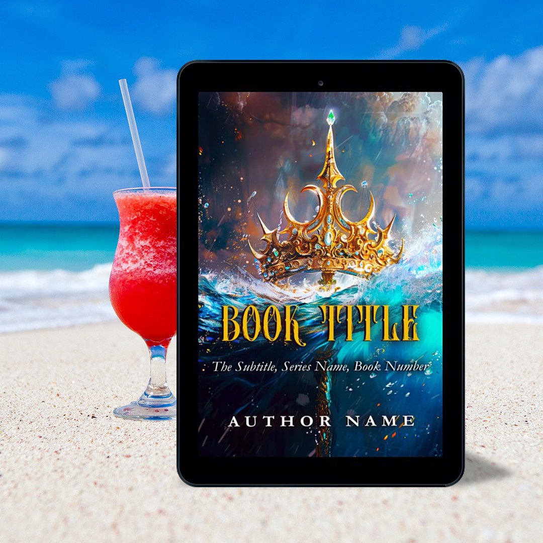 Premade Book Cover YA Fantasy Sea Story Mermaid Fairytale Retelling ...