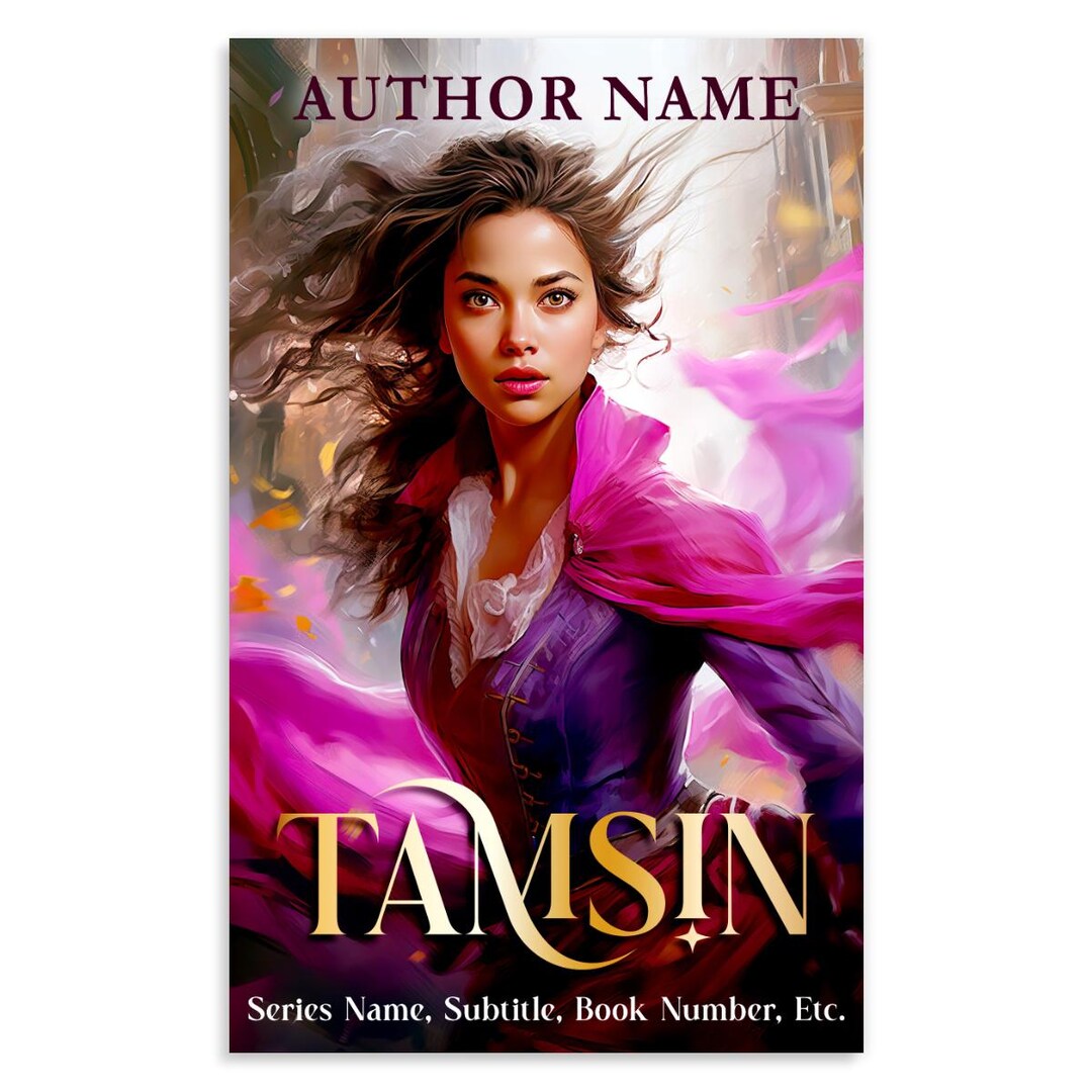 YA Fantasy Book Cover: Brown-skinned Girl, Magic Powers School (digital ...