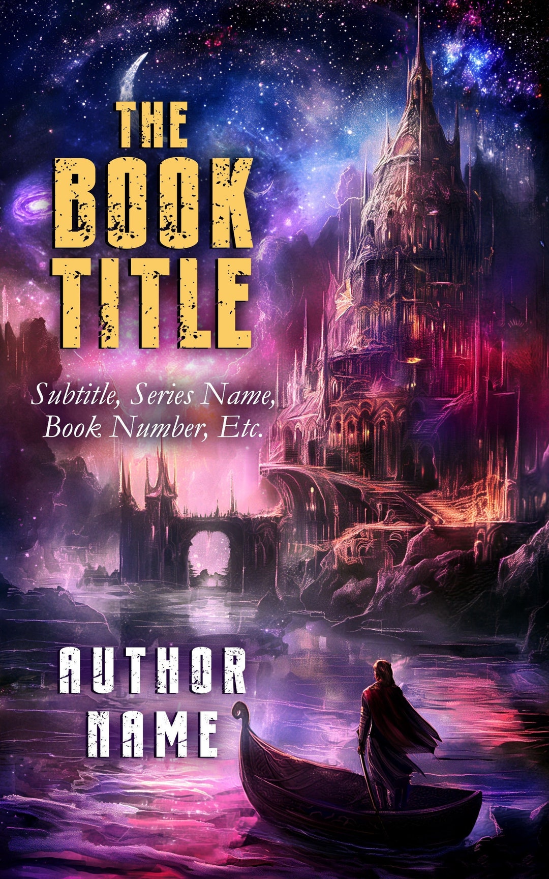 Alternate Worlds YA Fantasy Premade Ebook Covers High Fantasy Cosmic ...