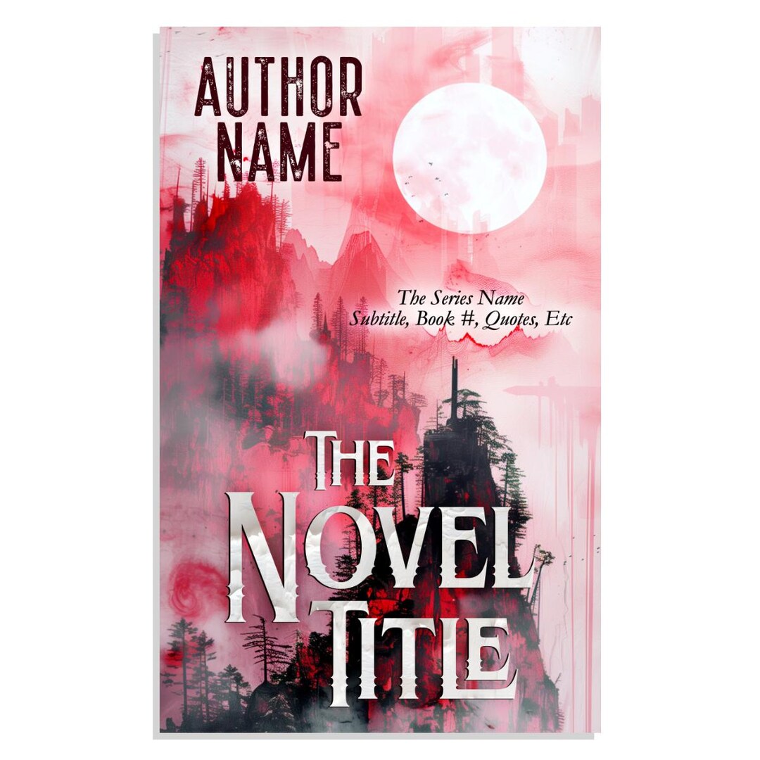 Premade Epic Fantasy Ebook Cover: Sword and Sorcery Adventure (text ...