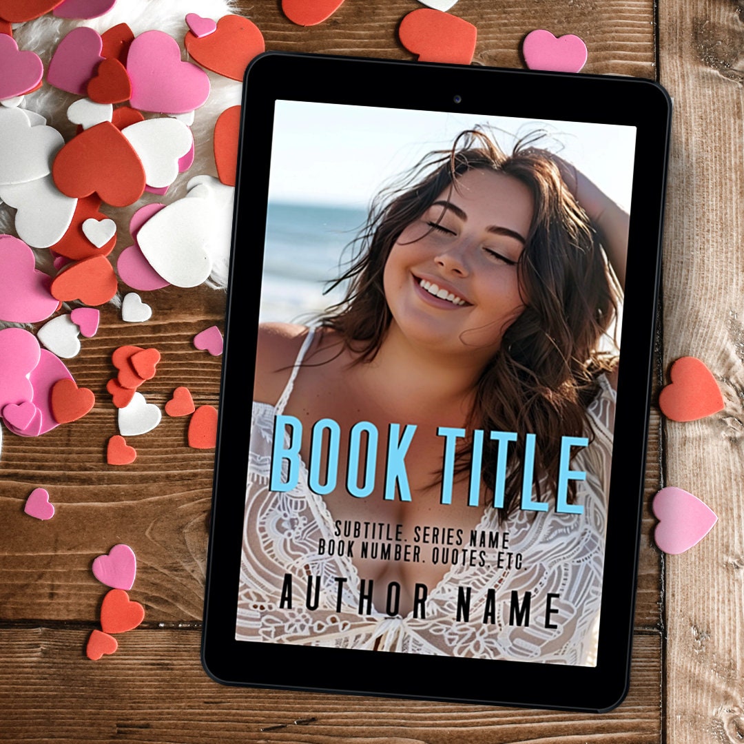 Premade Book Cover Romance Sweet Beach Summer Vacation Beautiful Plus ...