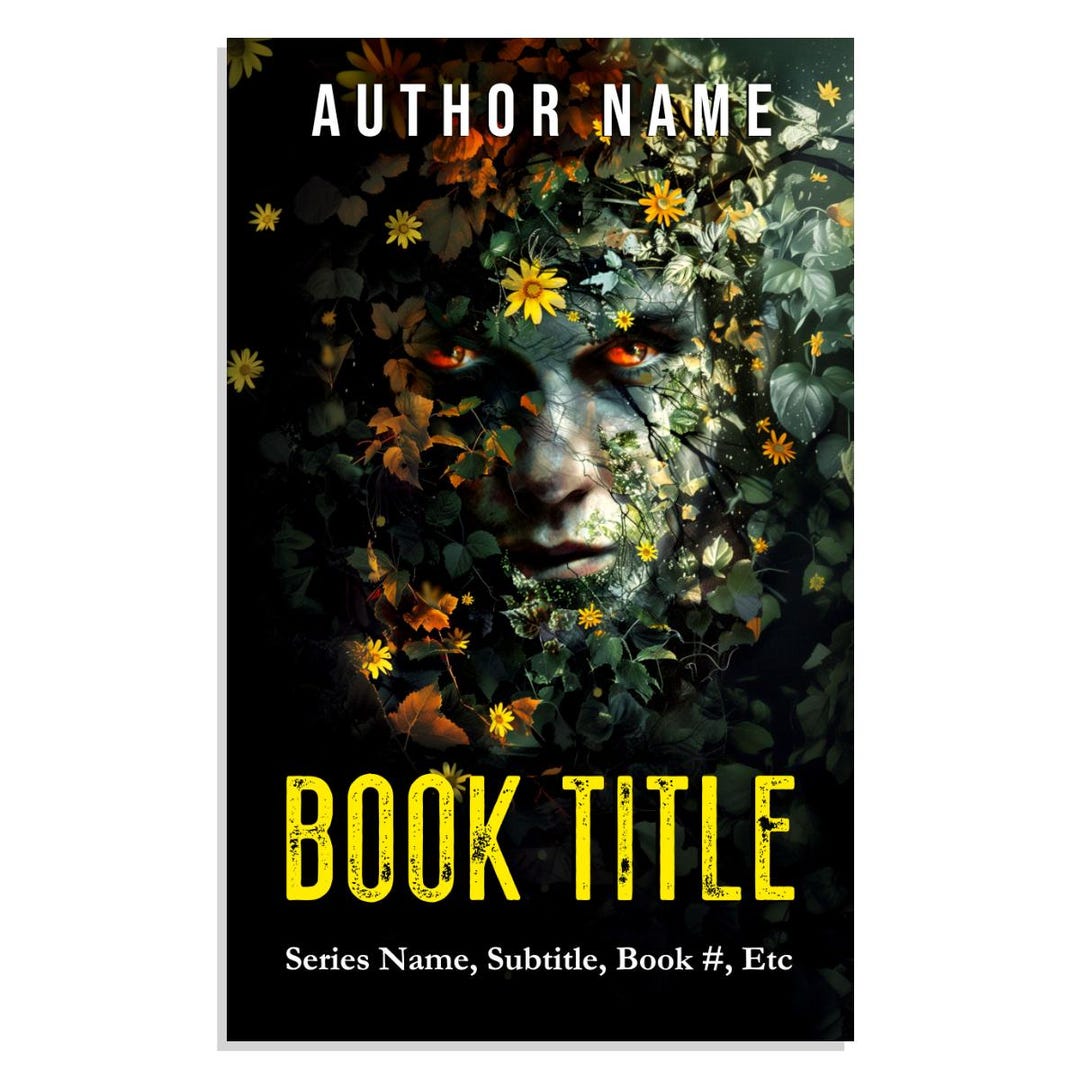 Premade Demon Romance Ebook Cover: Dark Fantasy Horror, Ghost Stories ...