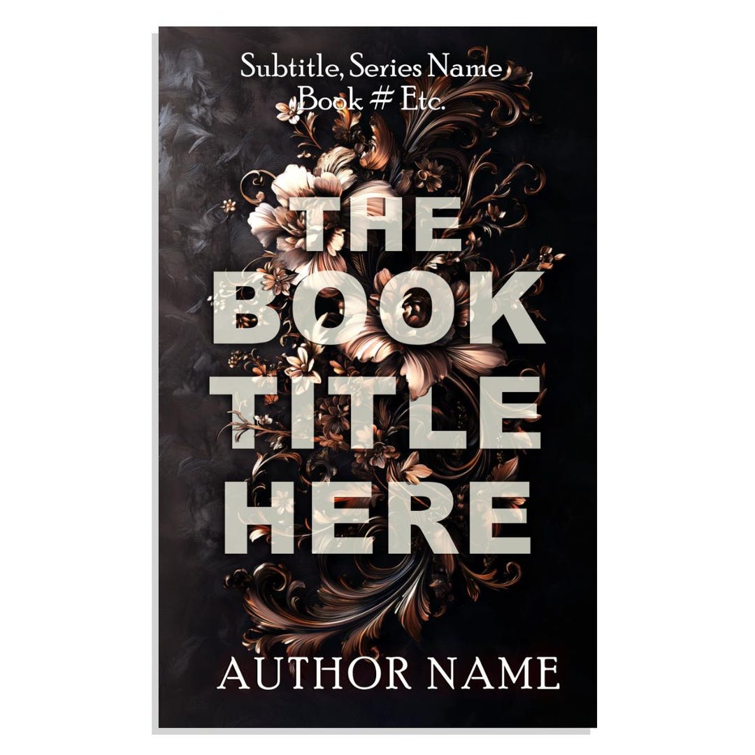 Premade Book Covers Gothic Romance Discreet Alternative Object Dark ...