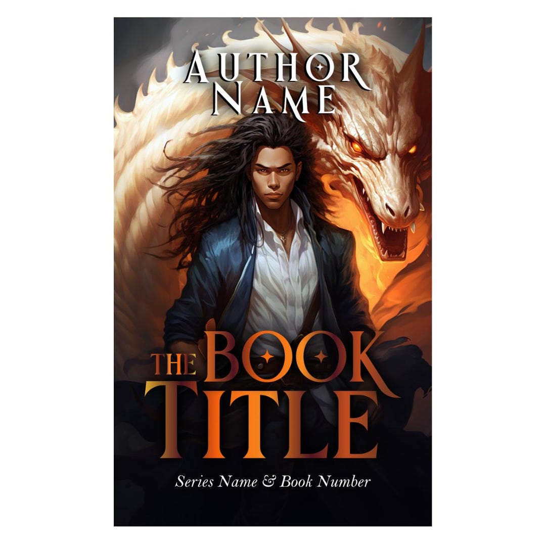 YA Fantasy Book Cover Customizable Text Premade Artwork KDP Ready ...