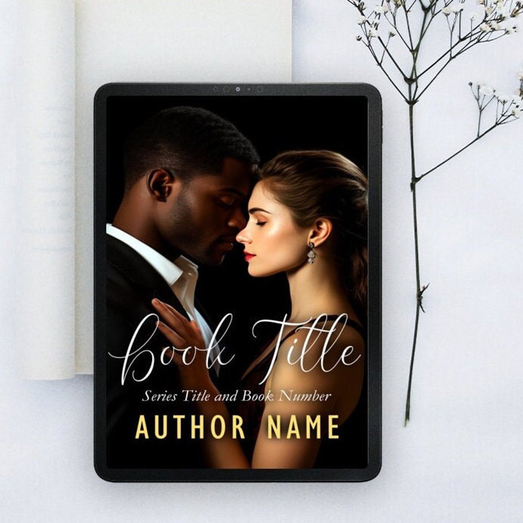Romantic Couple Image for Interracial Romance Ebook Cover WWBM - Etsy