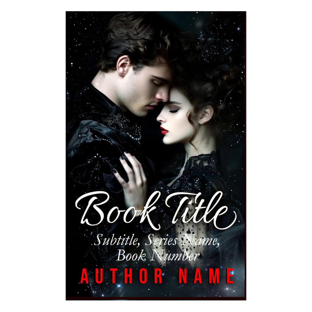Paranormal Romance Gothic Fiction Readymade Book Cover Urban Fantasy ...